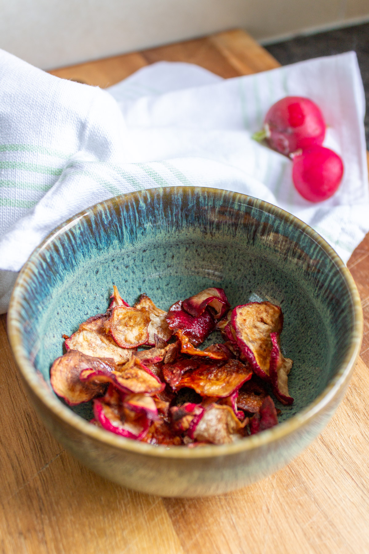 Recept met radijs: zoete radijschips - Plantleven